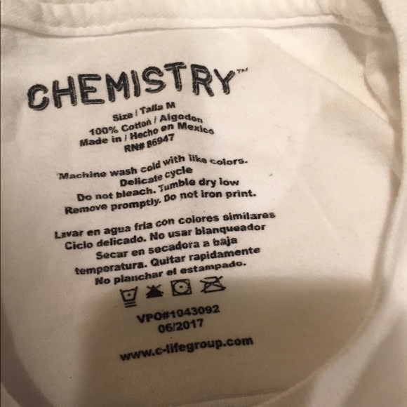 Chemistry | Shirts | Official Nasa Tshirt By Chemistry Brand | Poshmark